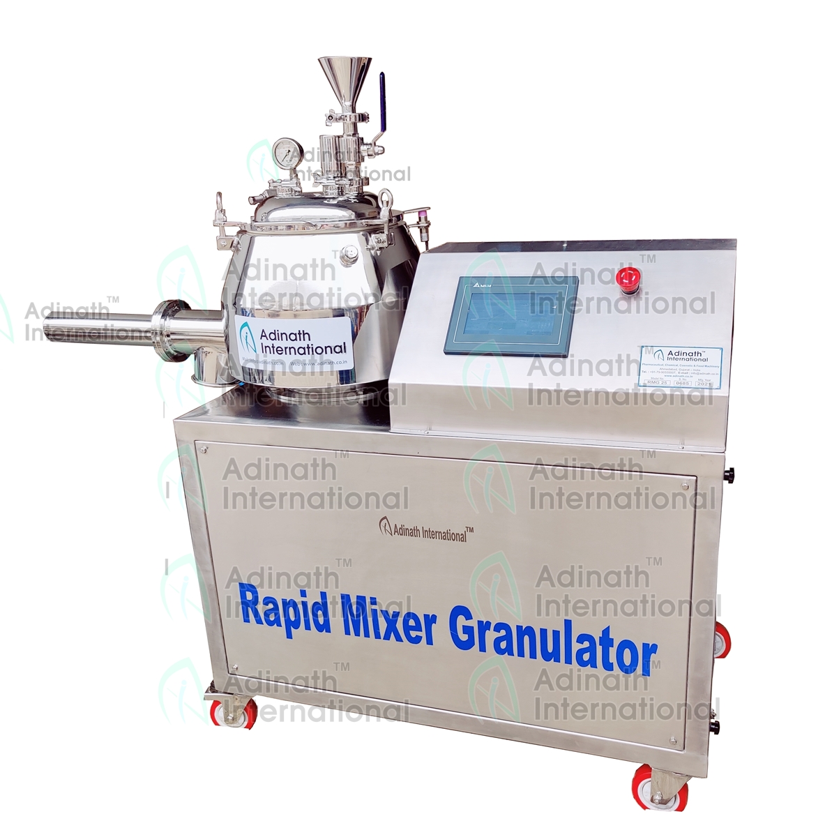 Rapid Mixer Granulators, Fluid Bed Dryers, Tablet Inspection Machines