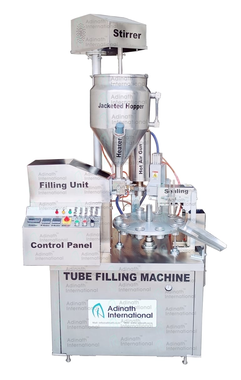 Semi-Automatic Tube Filling Machine